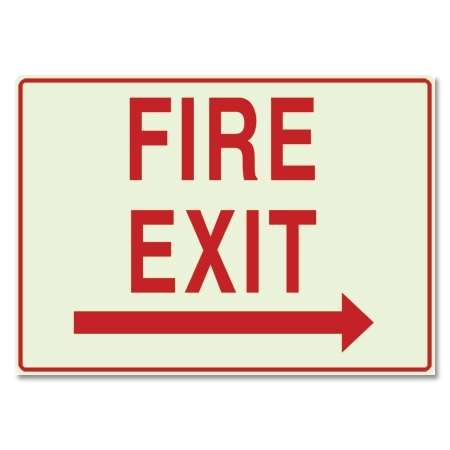 Glow in the Dark | Exit Door Signs | INTERSIGN