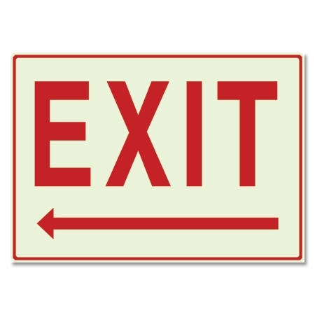 Glow in the Dark | Exit Door Signs | INTERSIGN