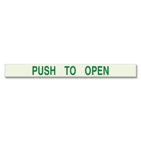 Photoluminescent Door Handle Marker | INTERSIGN