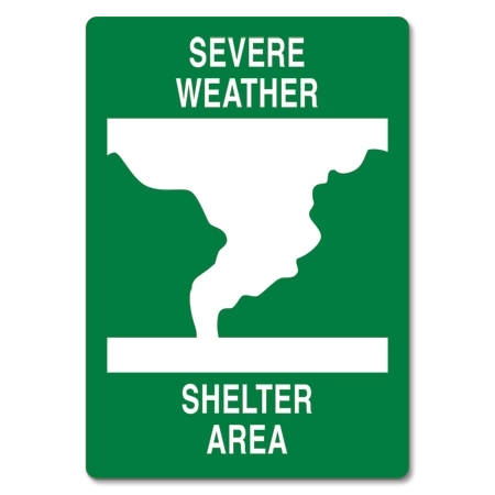 Severe Weather Signage | Tornado Shelter | INTERSIGN