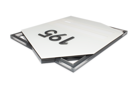 Chassis Changeable Door Name Plates | CSS-MOD68 | Intersign.com